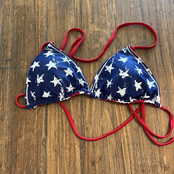 Swim | Reversible String Bikini Top Only | Poshmark